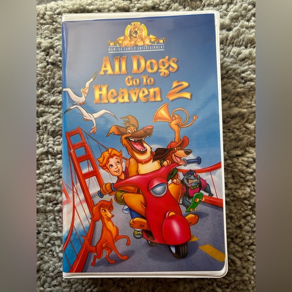 Media | All Dogs Go To Heaven 2 Vhs | Poshmark